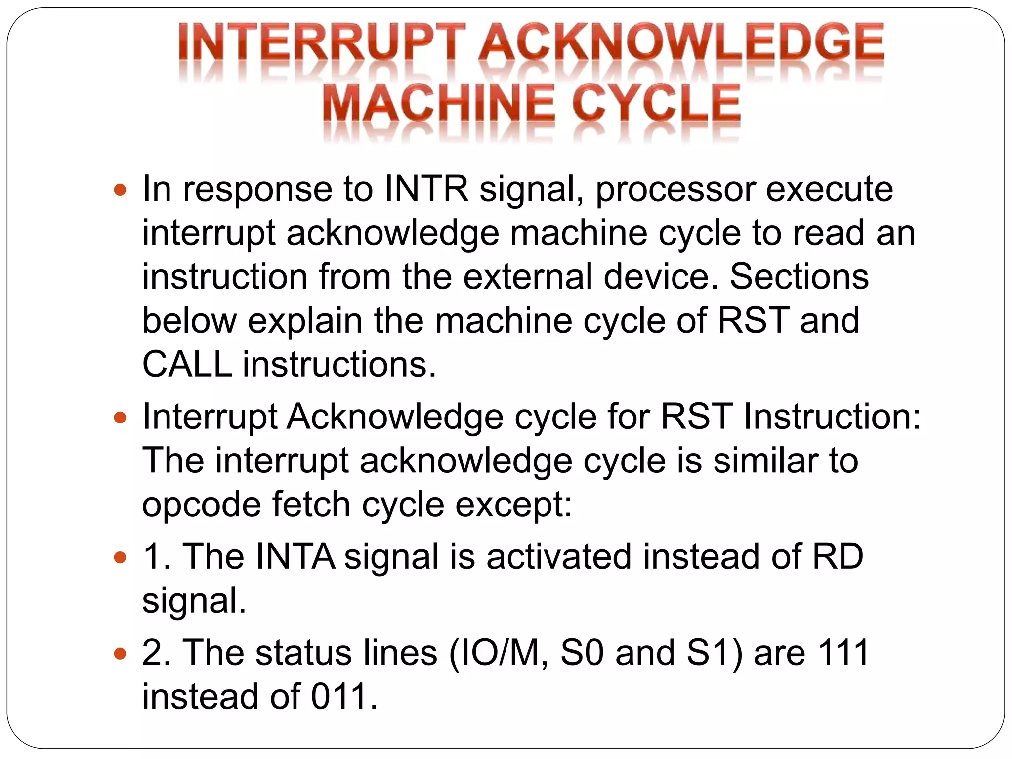 Machine Cycle 1.pptx | Computing | Technology & Computing