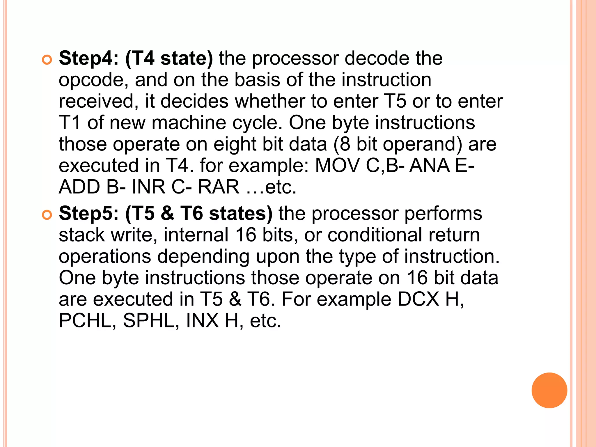 Timing Diagram of 8085.pptx | Operating Systems | Computer Software and Applications