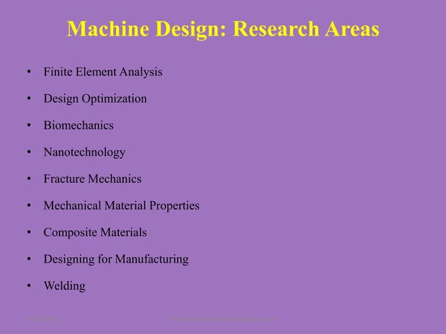 Mechanical Machine Design -Introduction | PPTX | Physics | Science