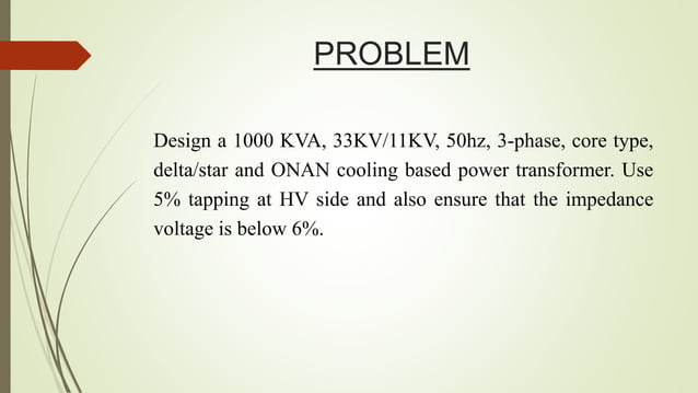 Electrical Machine design | PPTX | Physics | Science