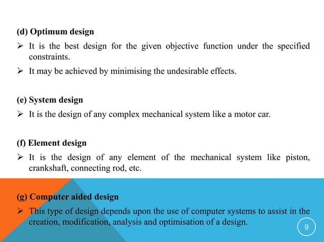 Machine Design Lecture (1) Introduction.pptx | Physics | Science