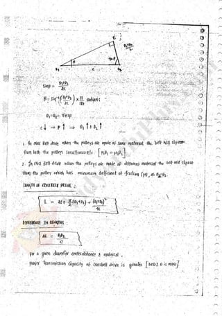Machine design 1 (md) Mechanical Engineering handwritten classes notes ...