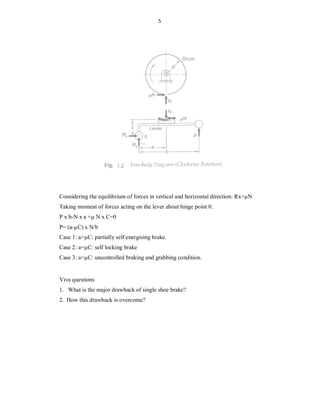 Machine design lab manual | PDF
