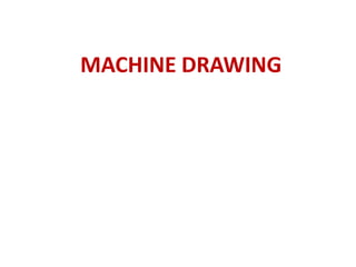 Machine drawing | PDF