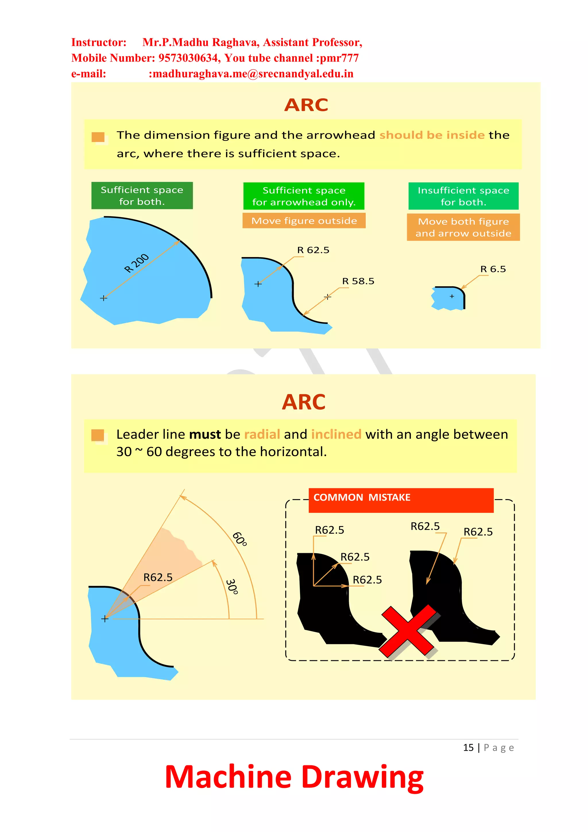 #Machine Drawing Complete lecture notes | PDF