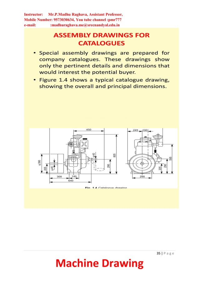 #Machine Drawing Complete lecture notes | PDF
