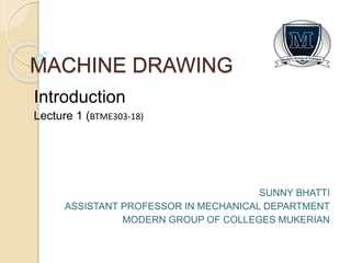 Machine Drawing | PPTX