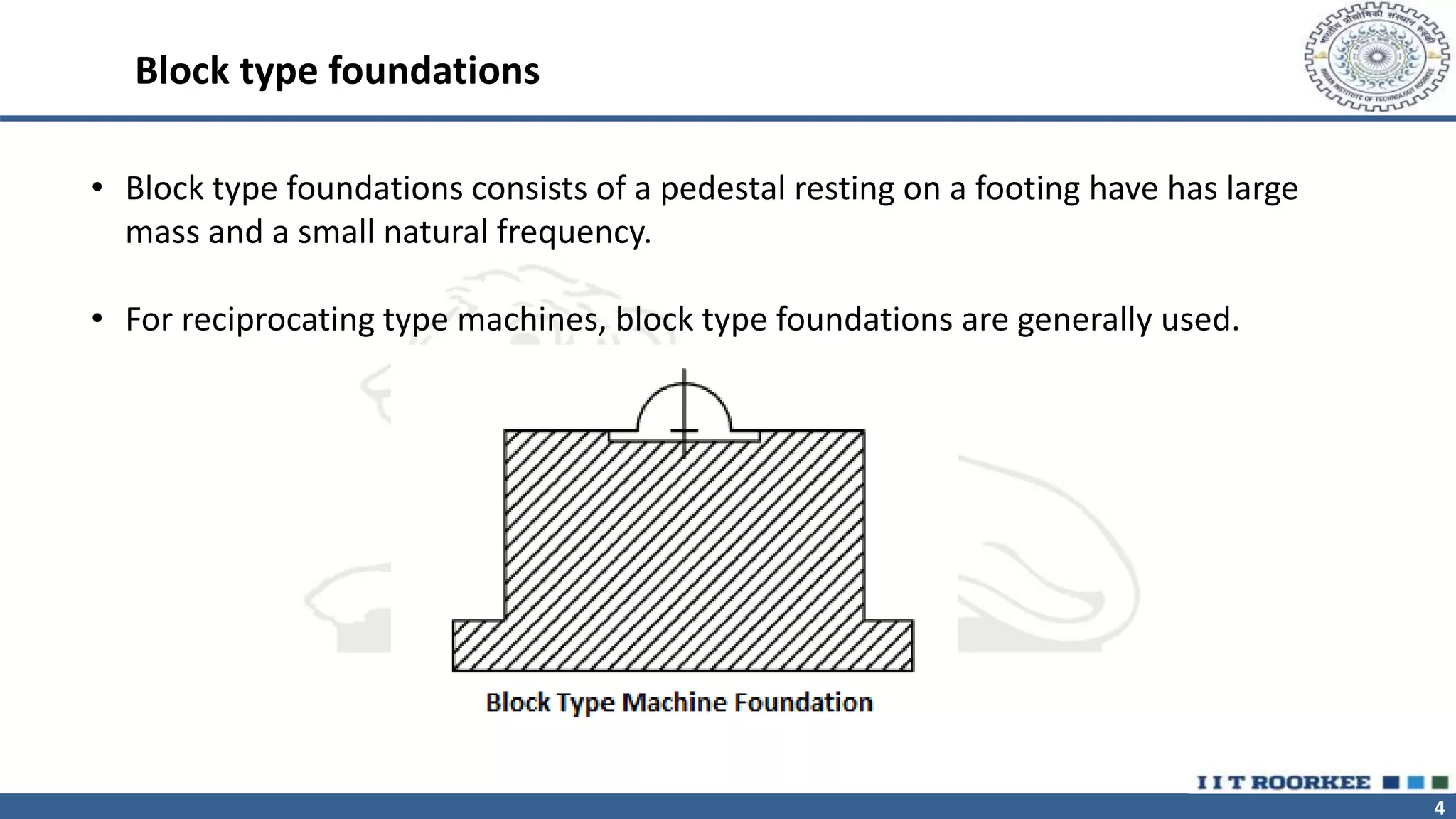 Machine foundations | PPTX