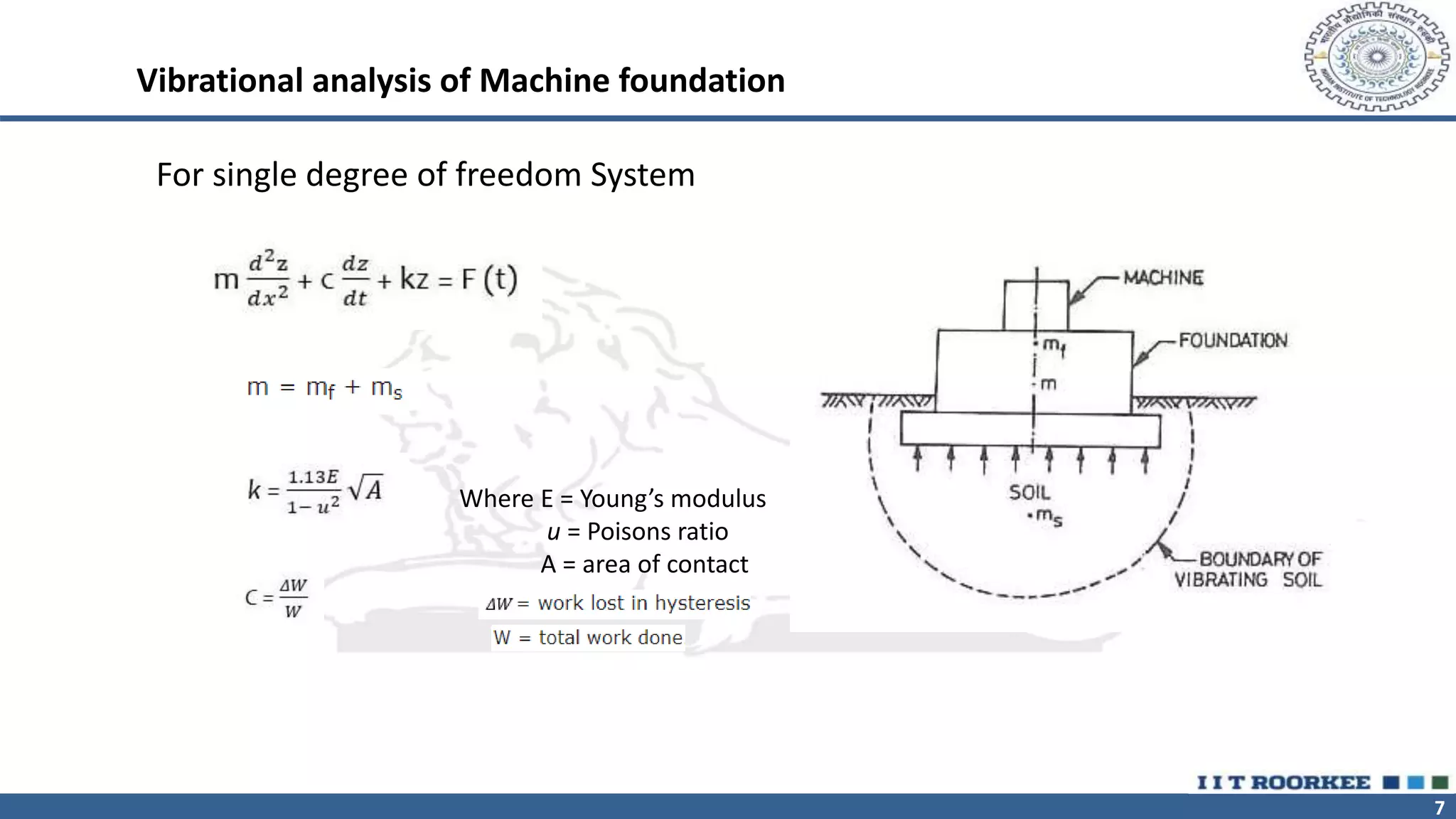 Machine foundations | PPTX