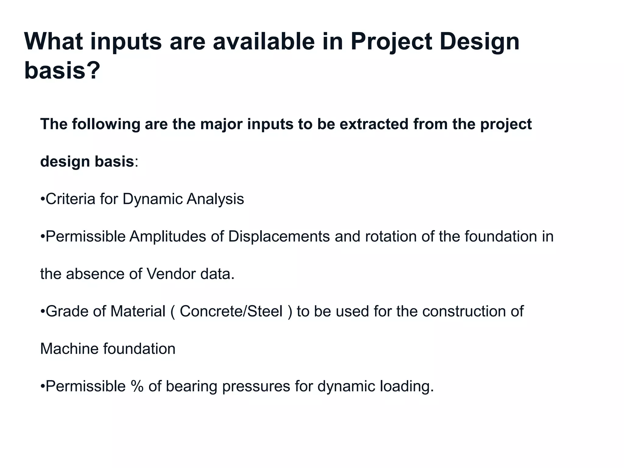 Machine Foundation Design | PDF