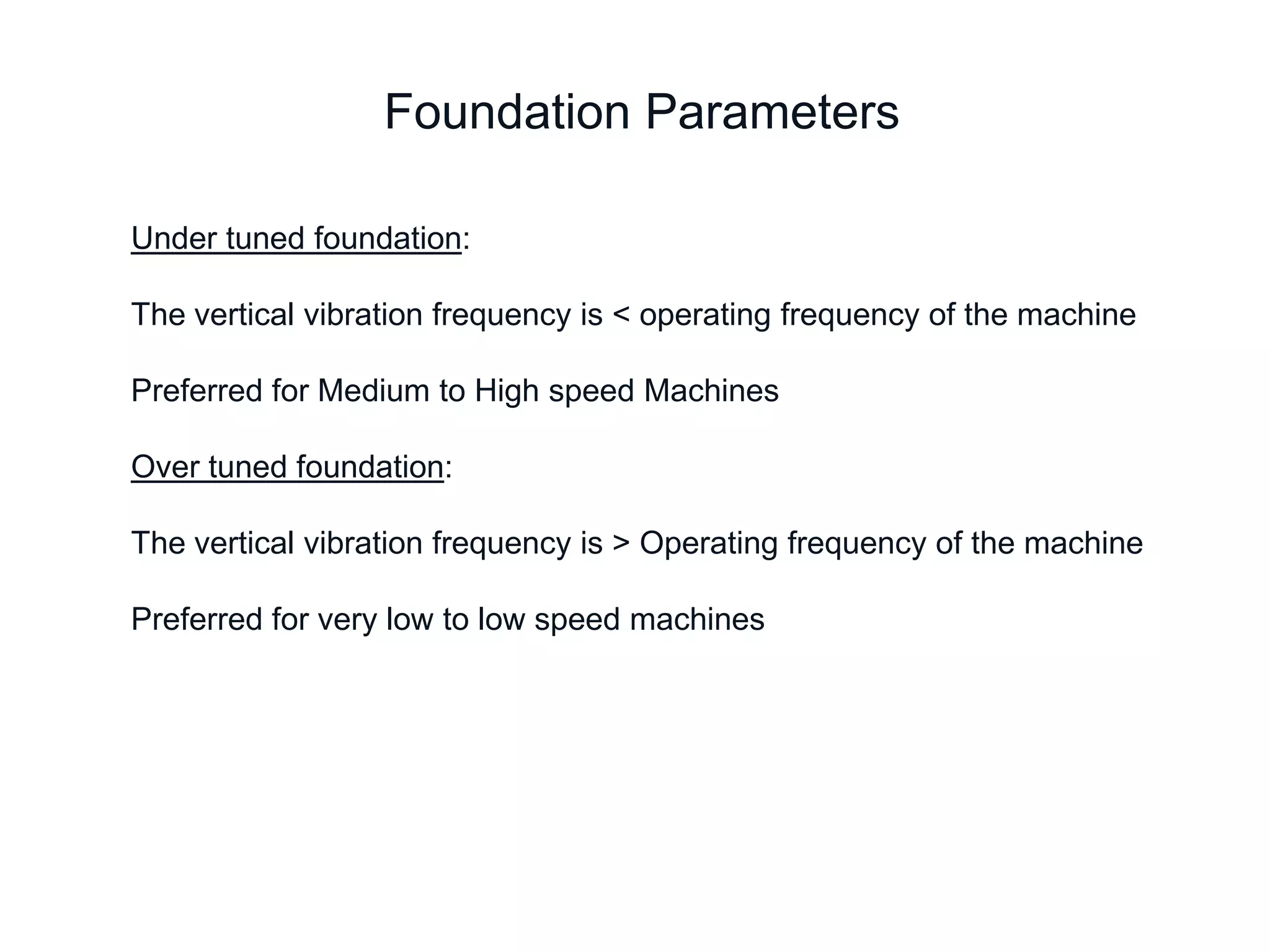 Machine Foundation Design | PDF