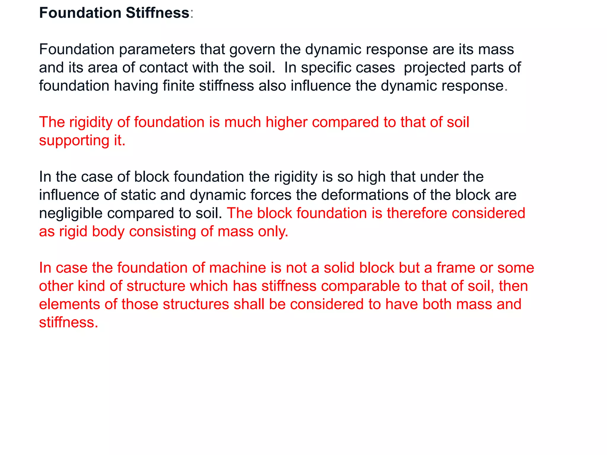 Machine Foundation Design | PDF