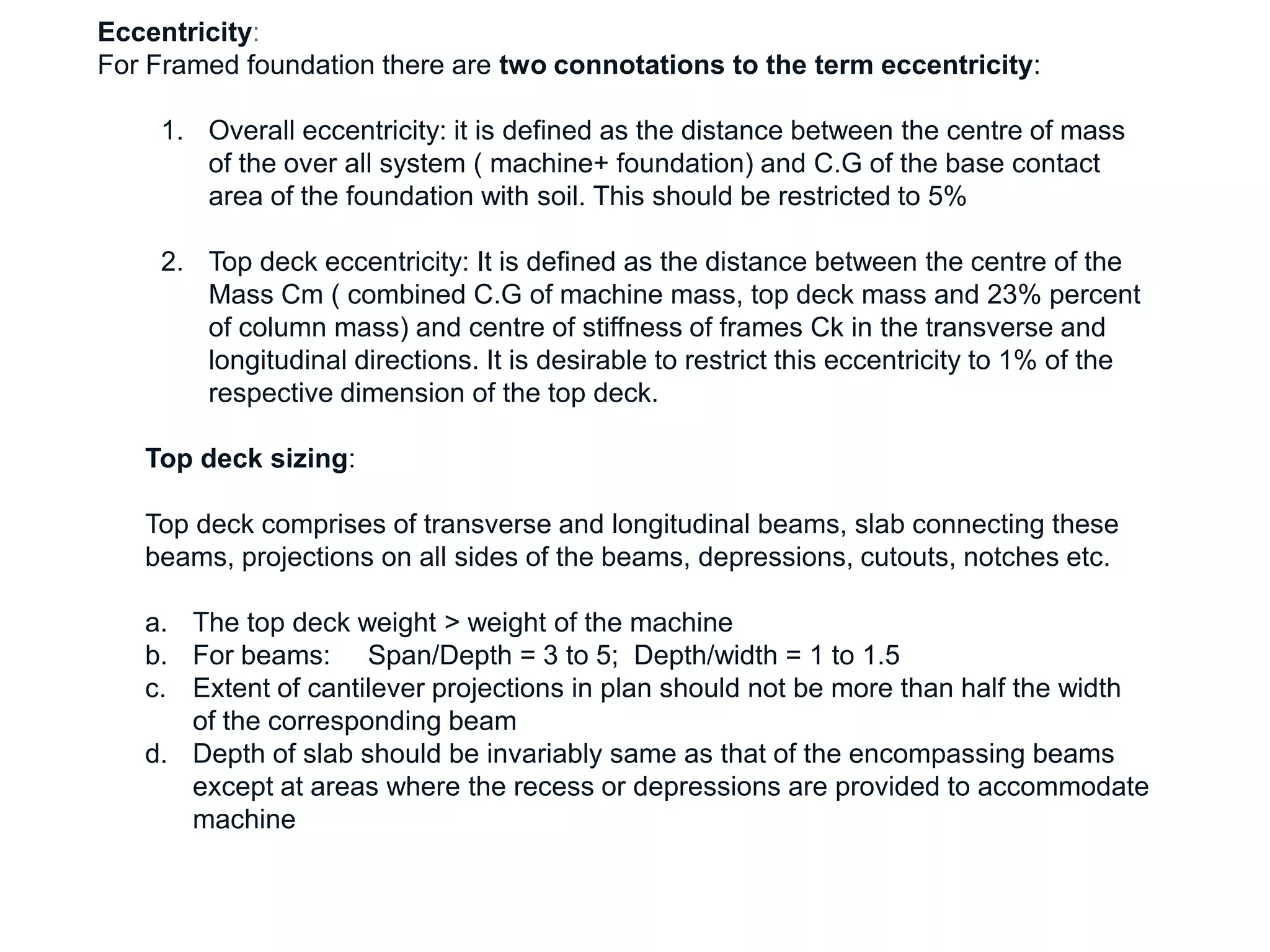 Machine Foundation Design | PDF