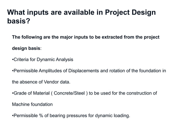 Machine Foundation Design | PDF | Civil Engineering Industry | Industries