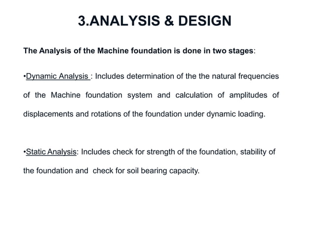 Machine Foundation Design | PDF | Civil Engineering Industry | Industries