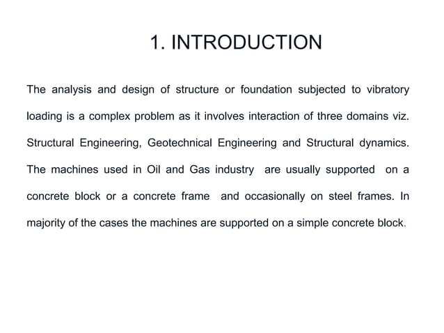 Machine Foundation Design | PDF | Civil Engineering Industry | Industries