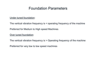 Machine Foundation Design | PDF