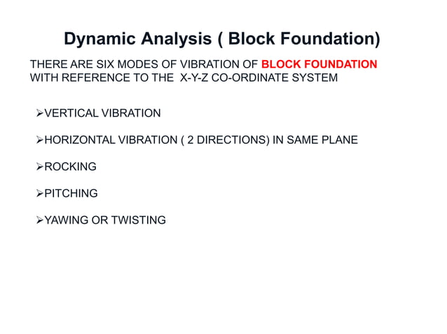 Machine Foundation Design | PDF | Civil Engineering Industry | Industries