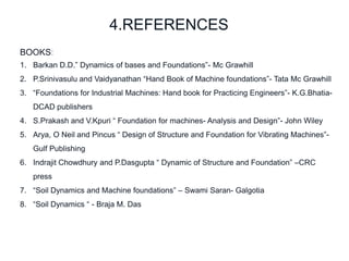 Machine Foundation Design | PDF