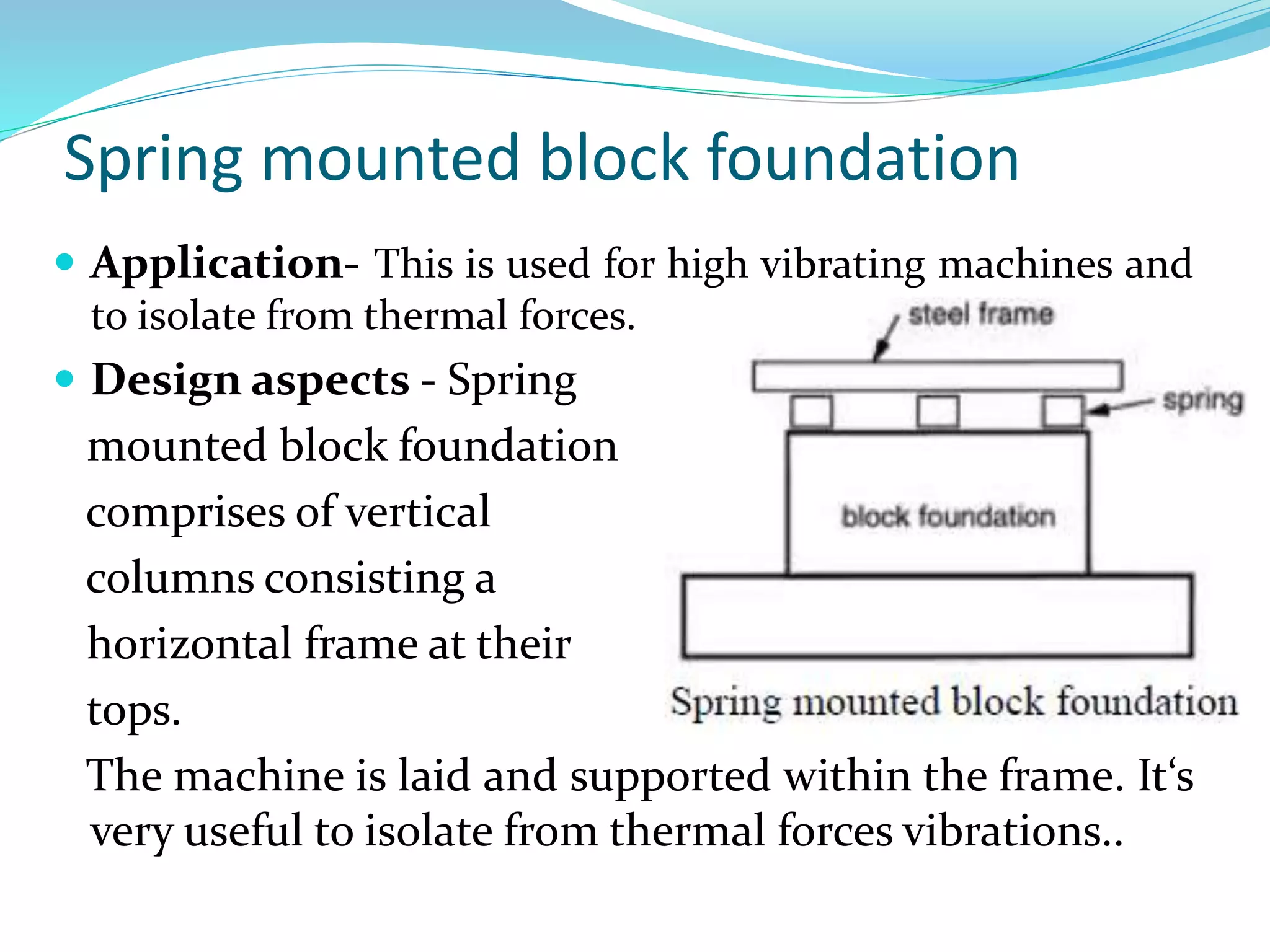 Machine foundation | PPTX