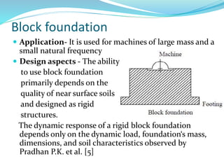 Machine foundation | PPTX