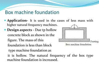 Machine foundation | PPTX