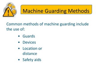 Machine guards | PPTX