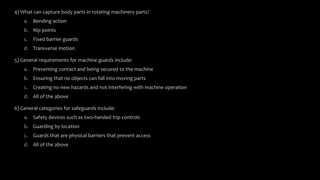 Machine guarding | PPTX