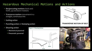 Machine guarding | PPTX | First Aid | Injuries