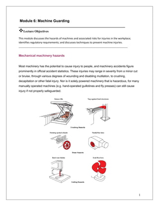 machine_guarding.pdf | First Aid | Injuries