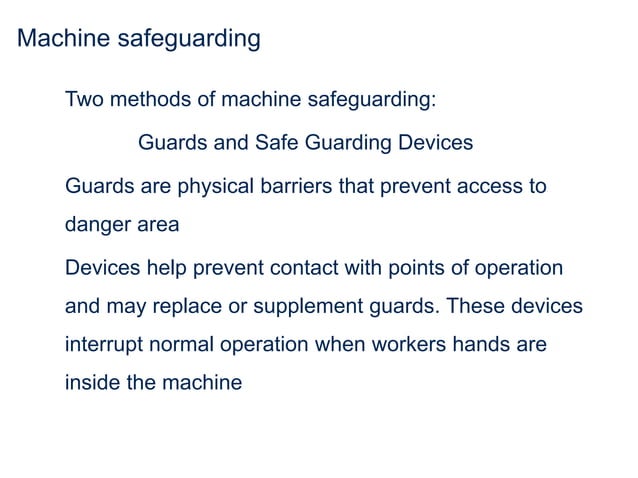 Machine Guarding and Amputation Hazards.pptx | First Aid | Injuries