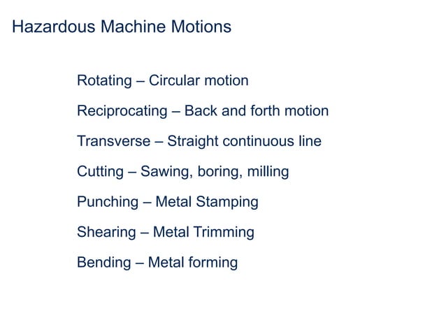 Machine Guarding and Amputation Hazards.pptx | First Aid | Injuries
