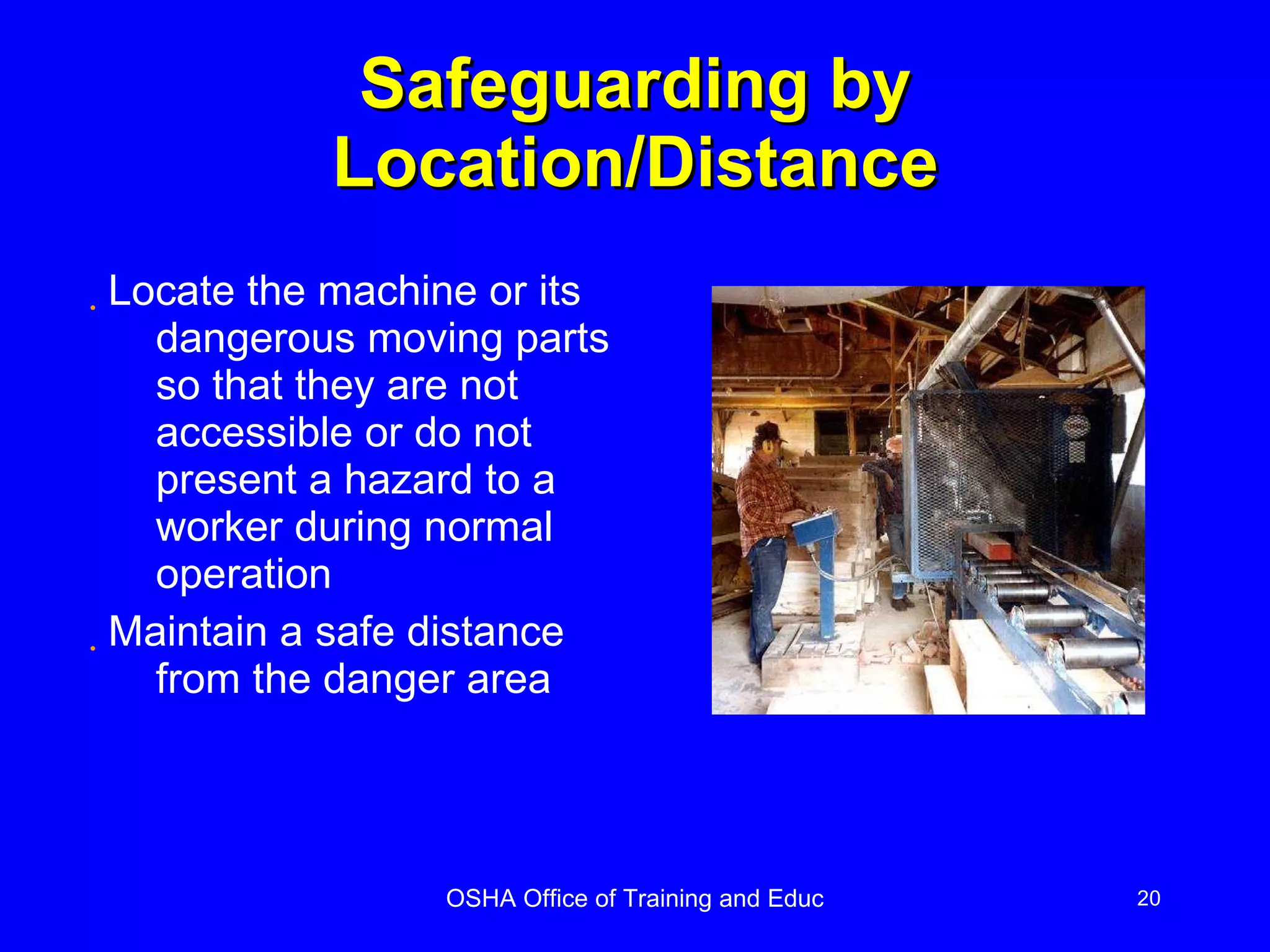 Machine Guarding Ppt | PPT