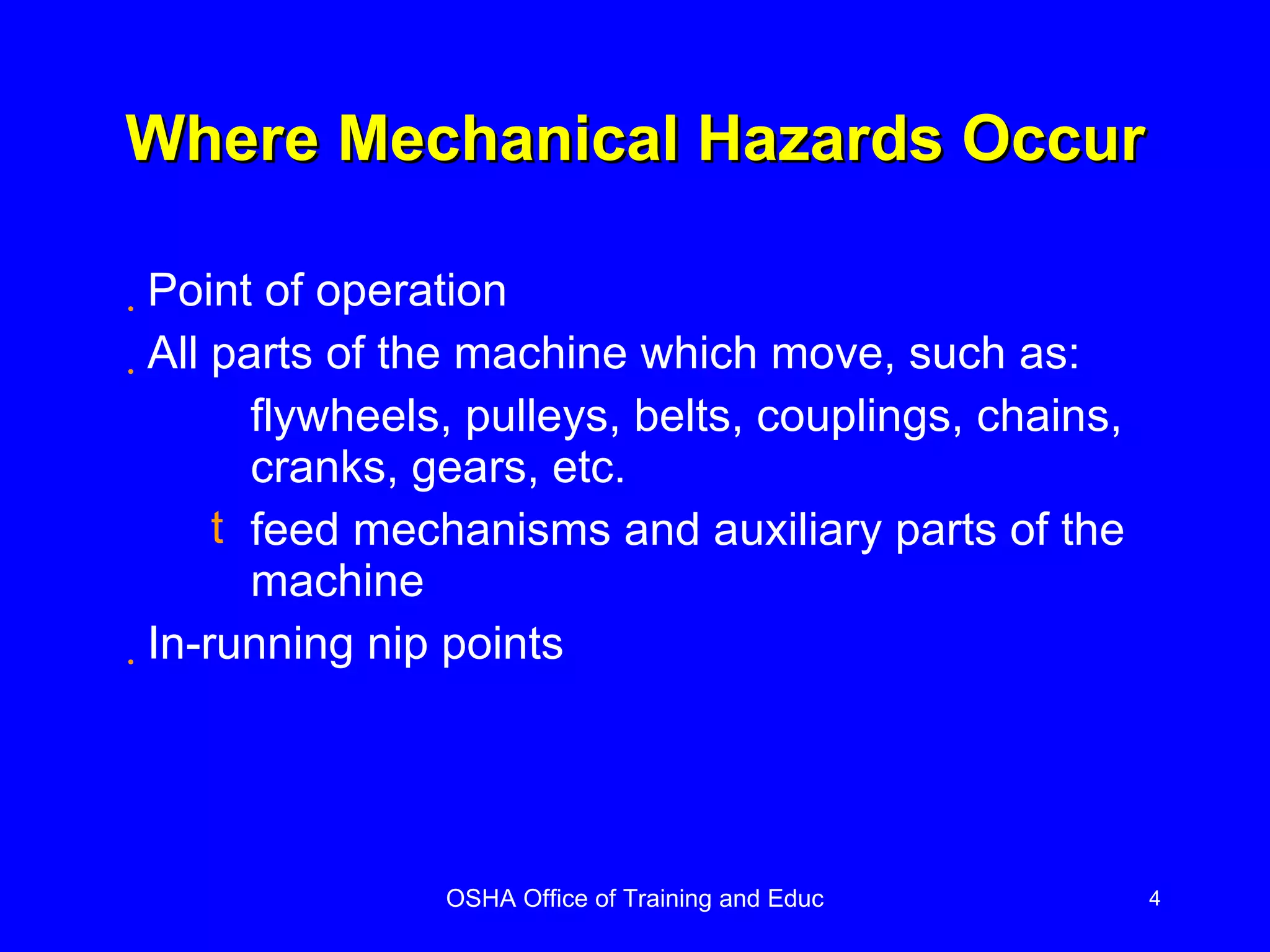 Machine Guarding Ppt | PPT