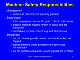 Machine Guarding Ppt | PPT