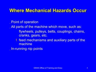 Machine Guarding Ppt | PPT