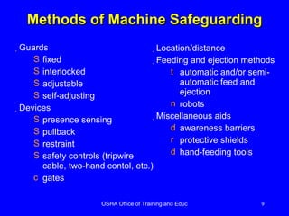 Machine Guarding Ppt