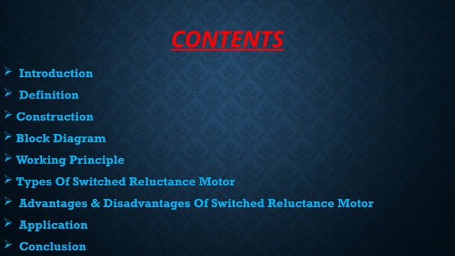 MACHINE II Switched Reluctance Motor.pptx