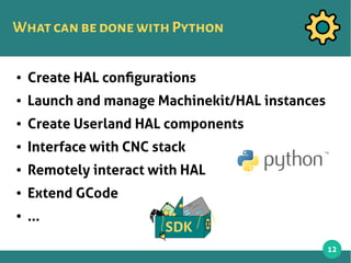 Machinekit - Build Real Time Systems with Python | PDF