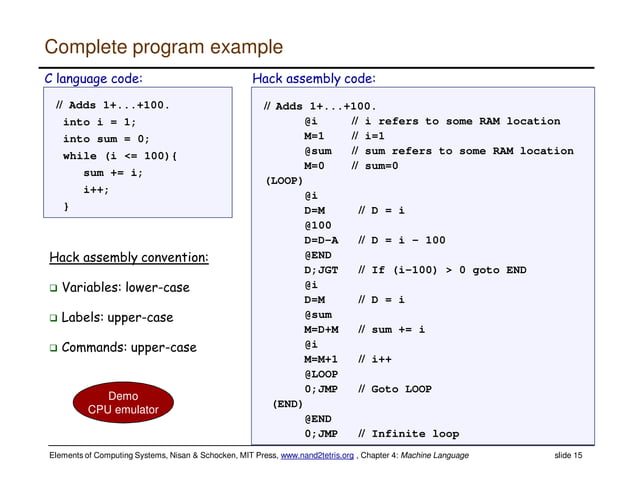Machine language | PDF