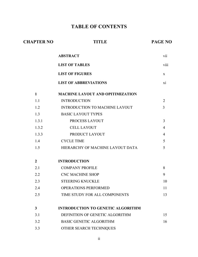 Machine Layout Design and Optimization | PDF