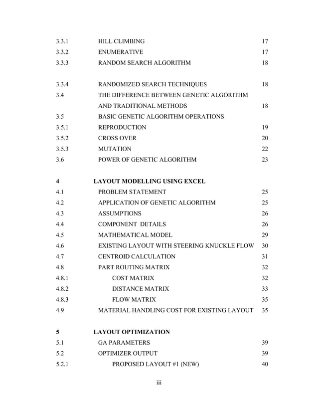 Machine Layout Design and Optimization | PDF | Mechanical and ...