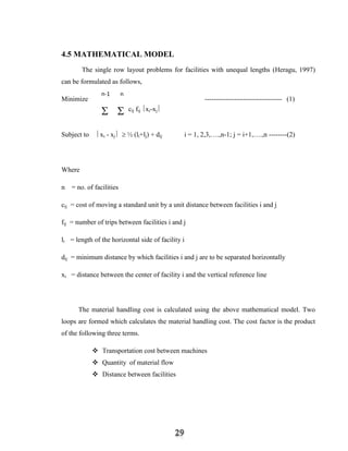 Machine Layout Design and Optimization | PDF