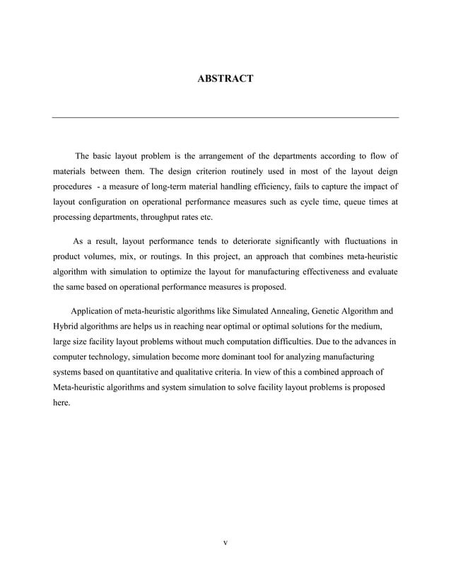 Machine Layout Design and Optimization | PDF | Mechanical and ...