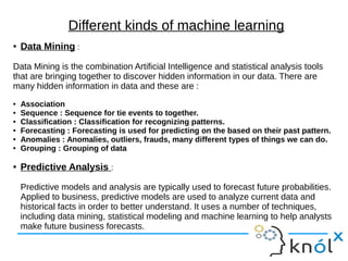 Introduction to Machine learning | ODP