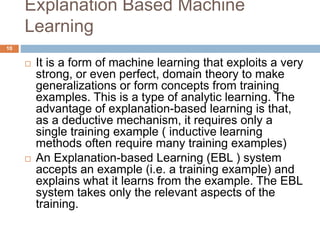 Machine learning | PPTX