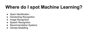 Machine Learning | PPTX