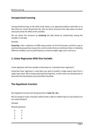 Machine learning | PDF