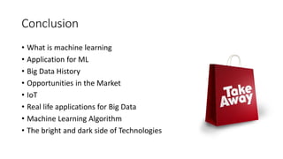 Machine learning and Big Data | PPTX