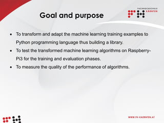 Machine learning | PPT